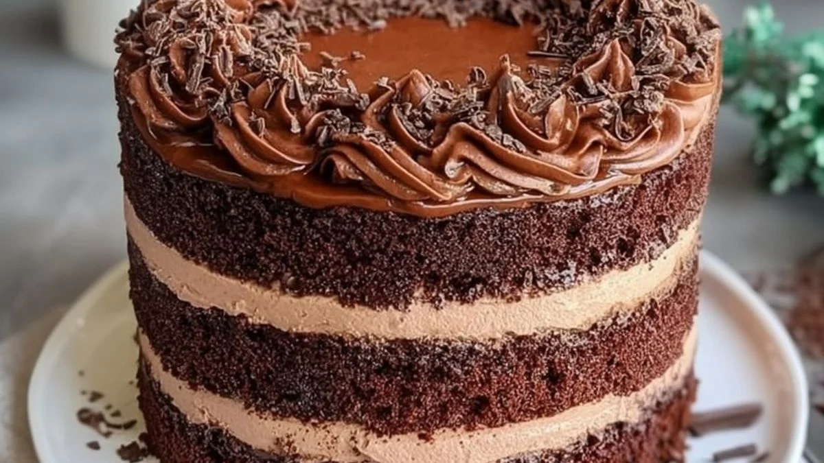 Chocolate Dream Layer Cake: Remarkable, Wondrous Love