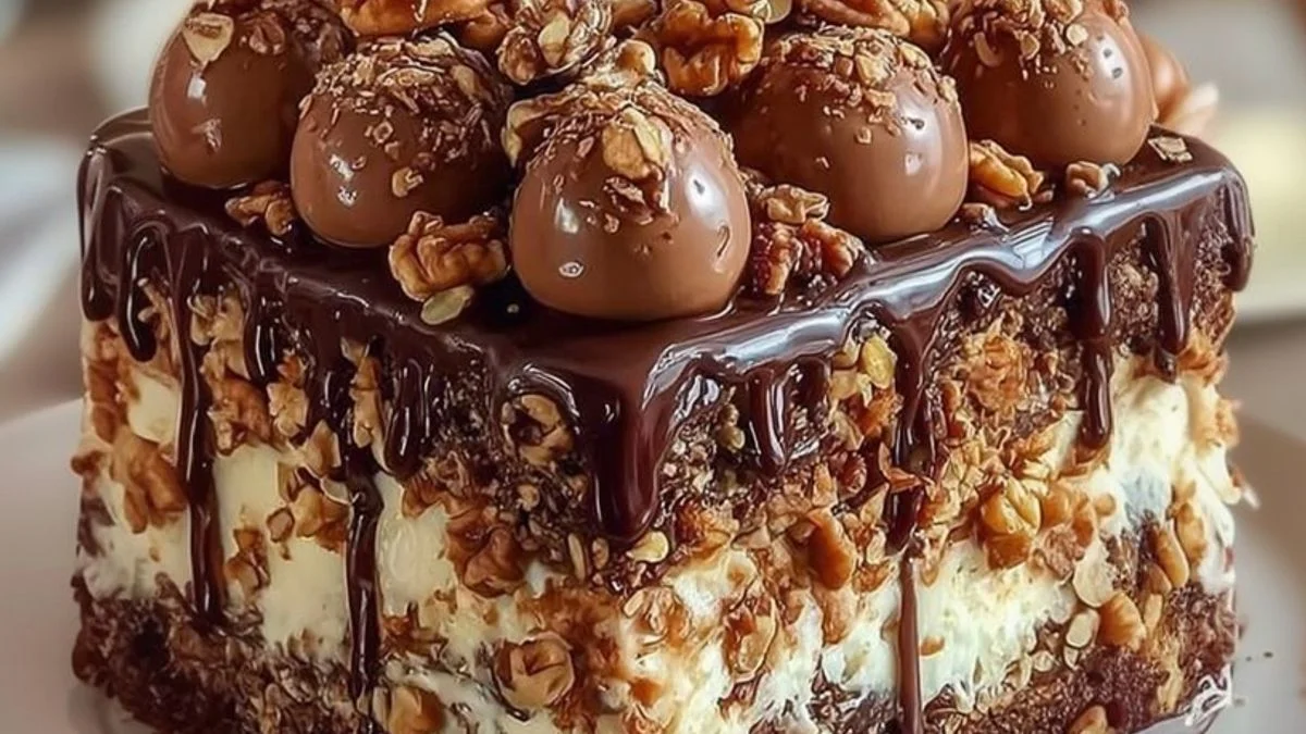 Chocolate Pecan Turtle Cake: New Wondrous Love Treat