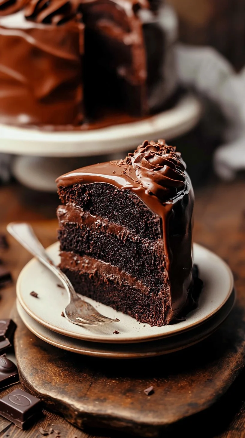 Ultimate Chocolate Fudge Layer Cake: Now Wondrous Treat