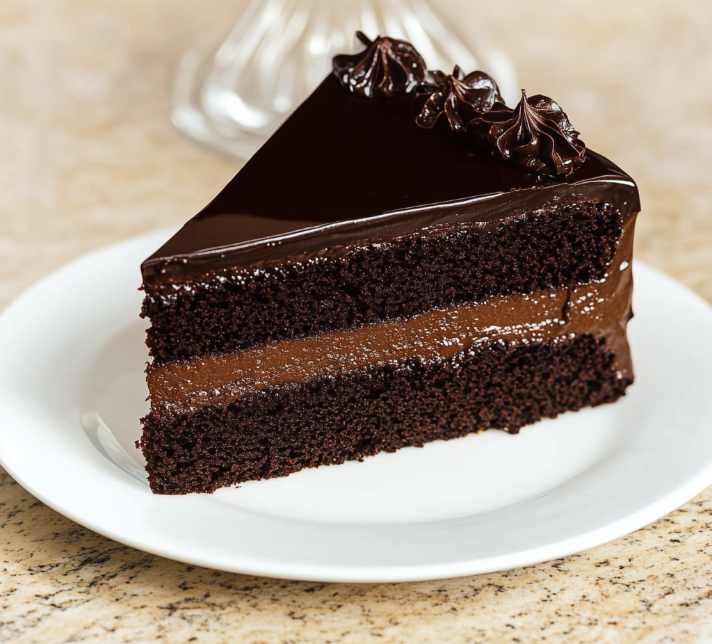 Chocolate Fudge Layer Cake Unique Joyful Dessert Treat